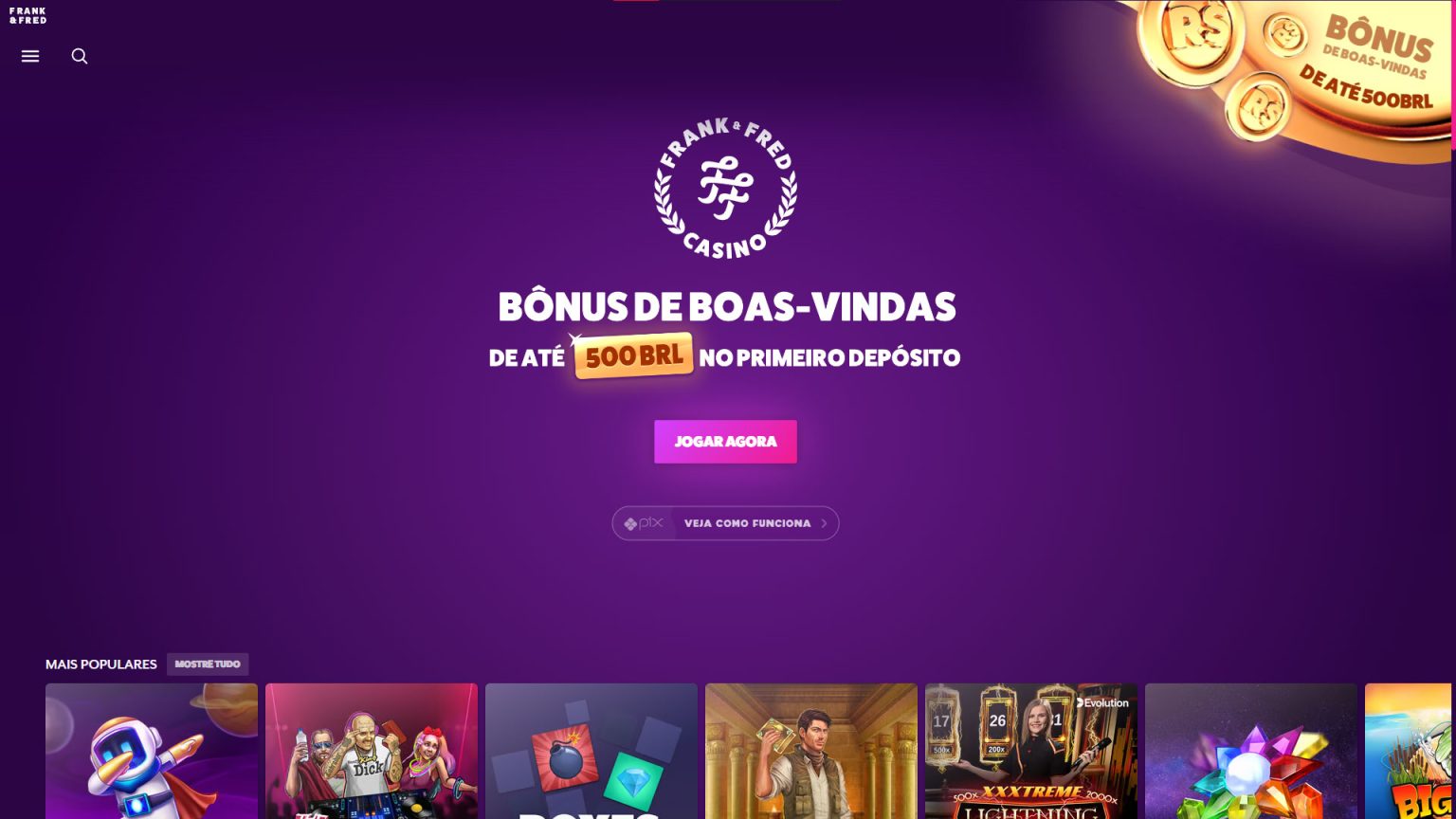 Frank Fred Casino - Excelência em Jogos de Cassino Online