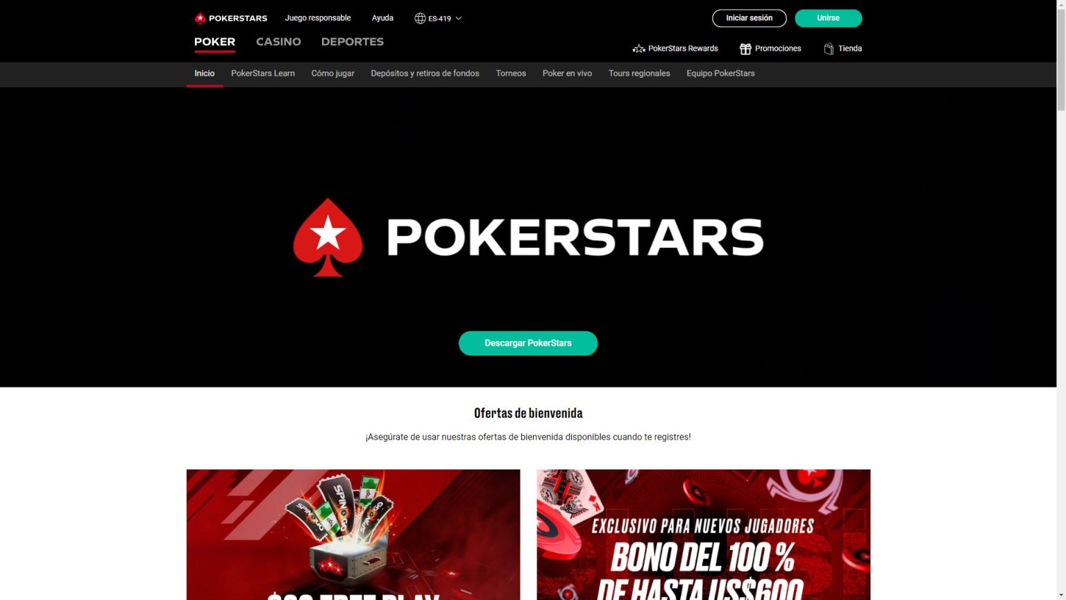 Reseña del Casino PokerStars - MinimumDepositCasinos.org