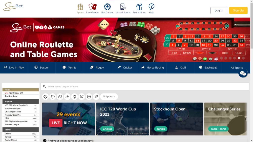 Sunbet casino review 2023 – Claim up to R1000/$70