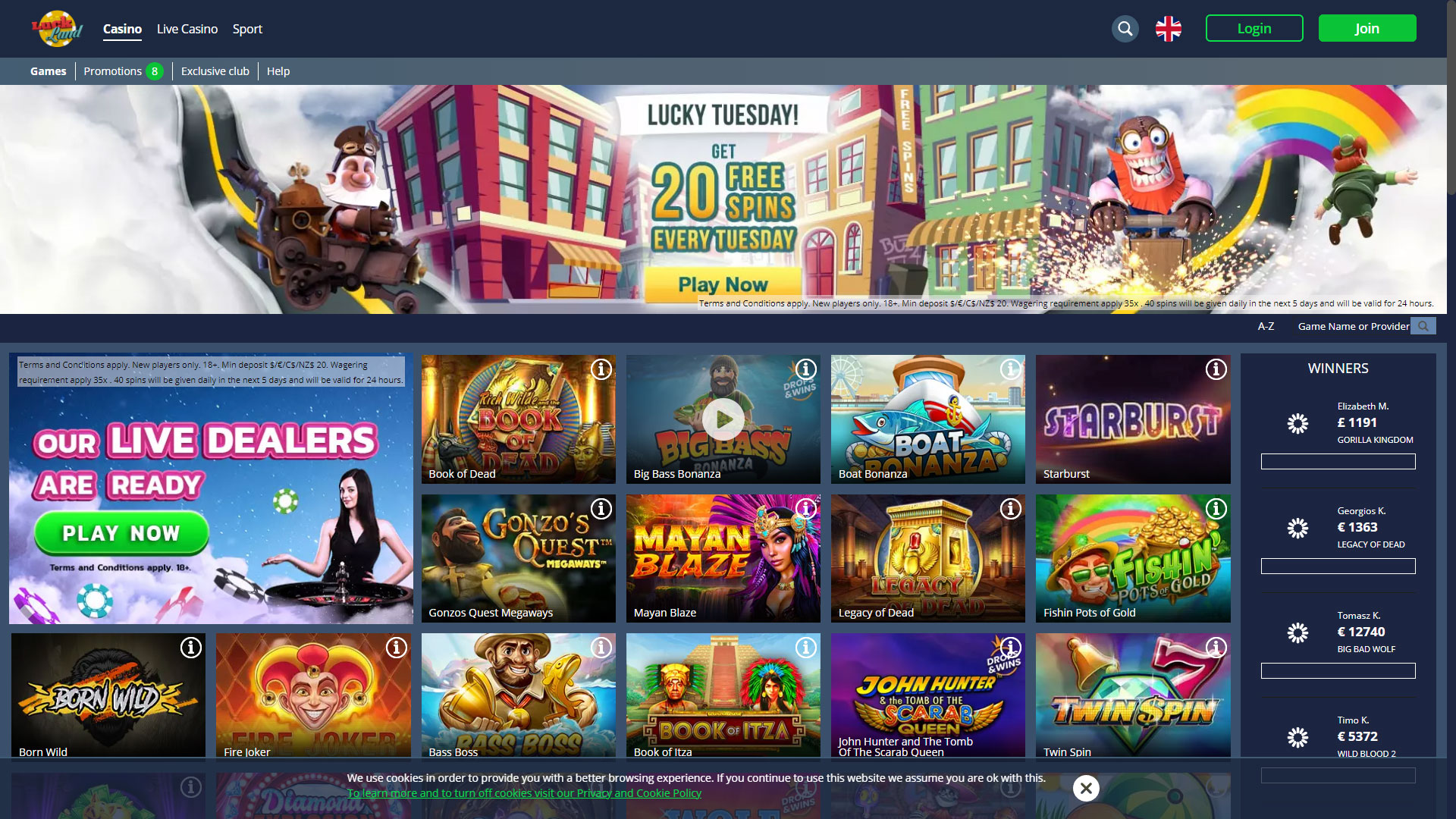 Luckland Casino: Your Destination for Big Wins