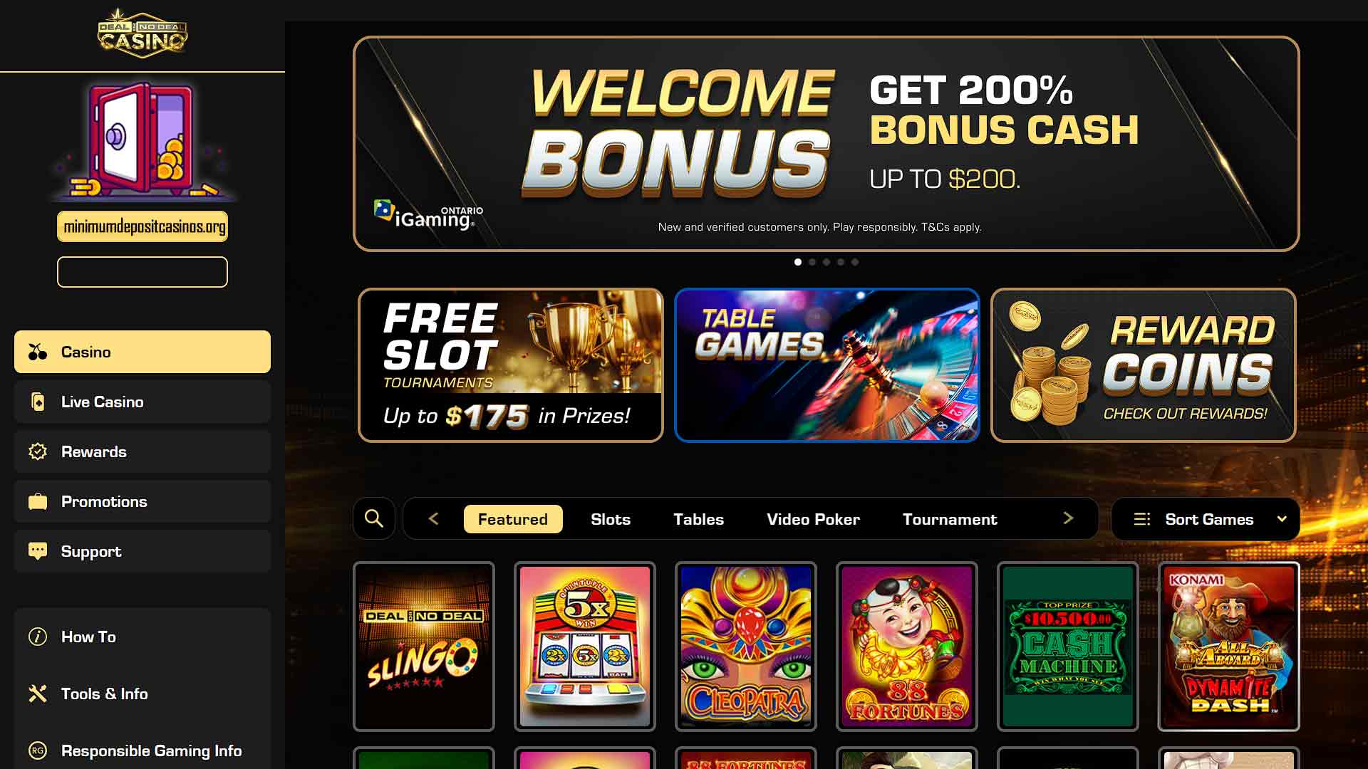 Deal or No Deal Ontario Casino - Get a Casino Bonus valued at $/€1000