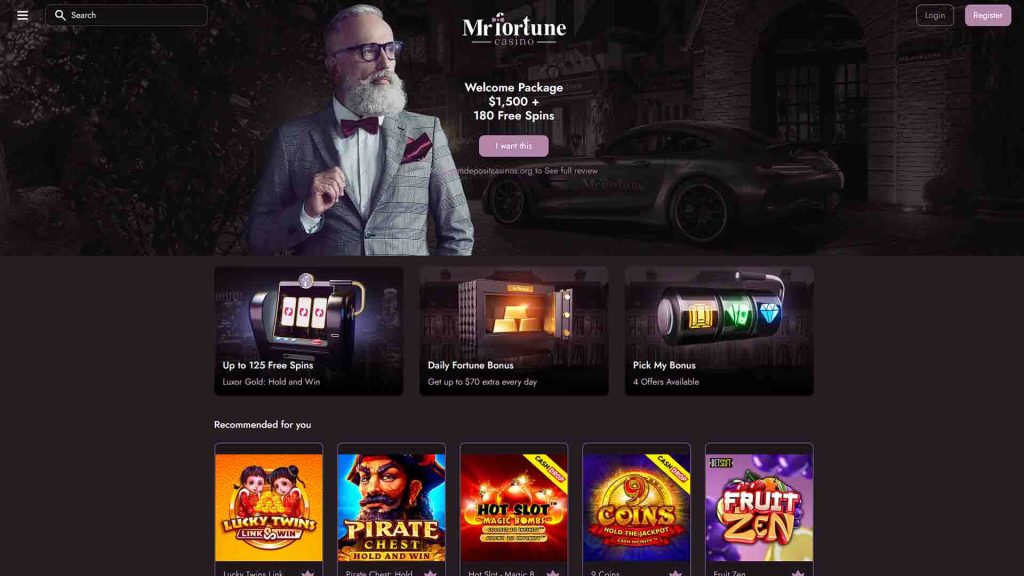 Mr Fortune Review – Enjoy more than 2,500 games