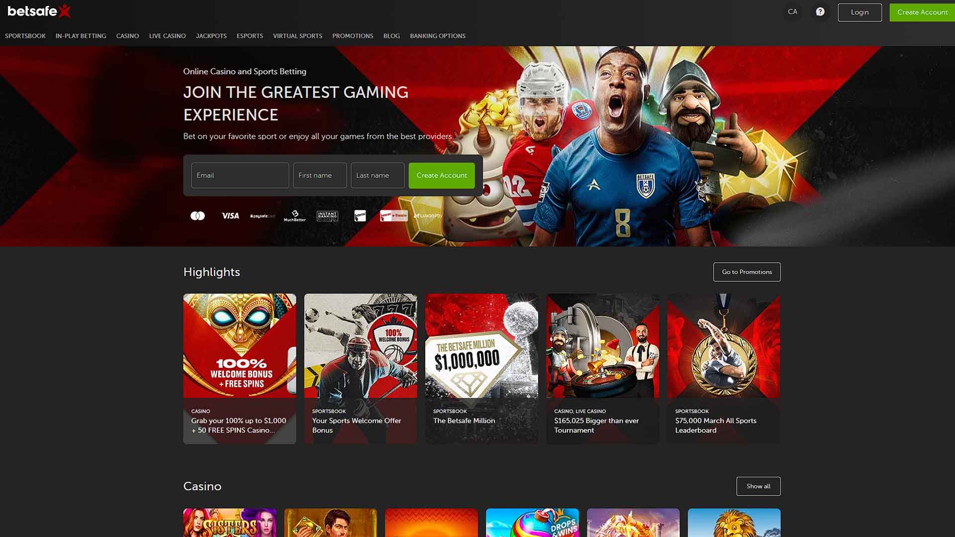 Betsafe Review Start Your Online Gaming With 200 Bet safe Free Spins 