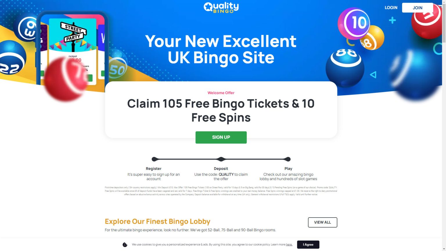 Quality Bingo: Play and Win Big!