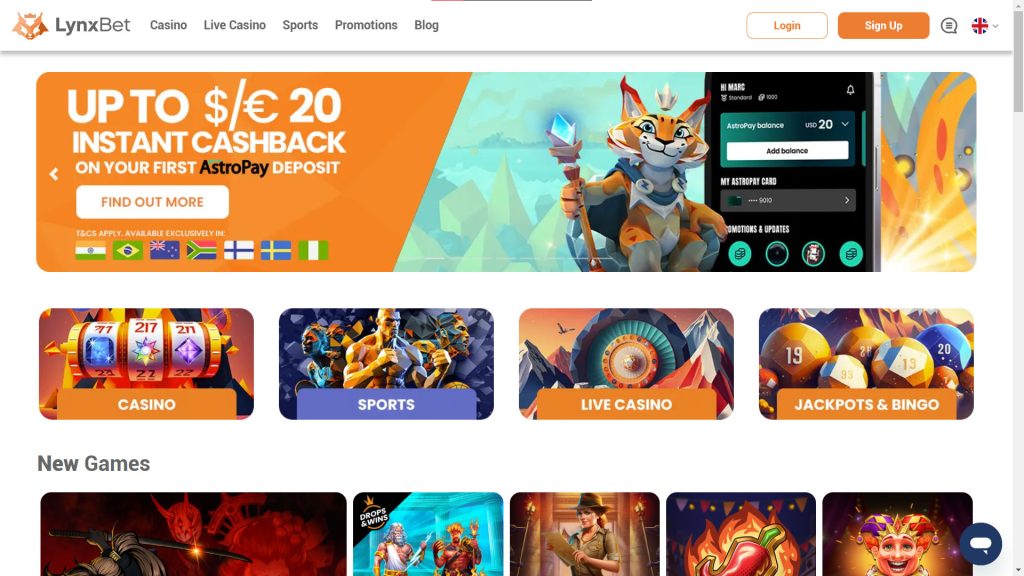 Everything about Lynx Bet and All about their instant cashback offer