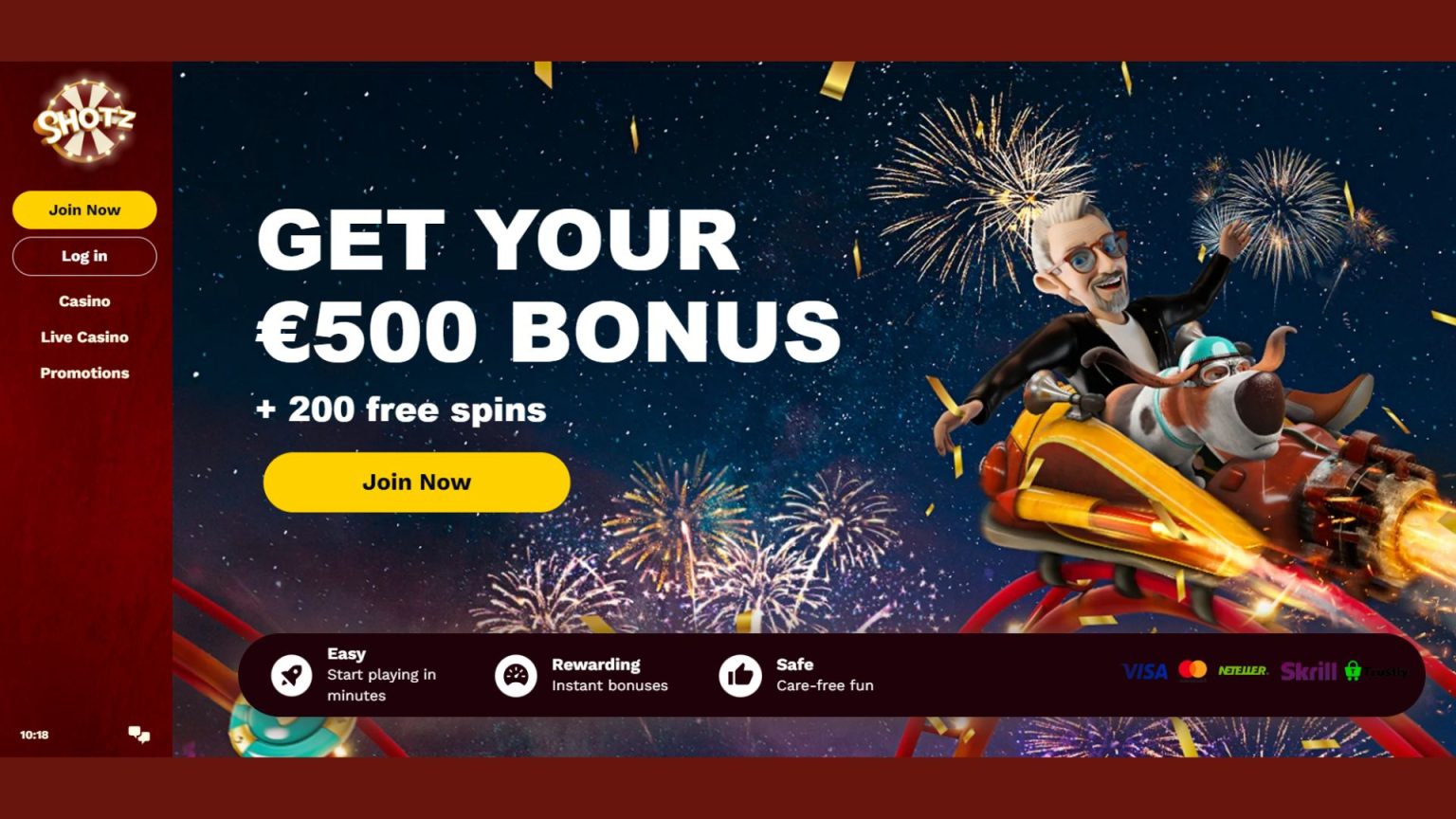 Shotz Casino Review – A Great New Minimum Deposit Casino 2024