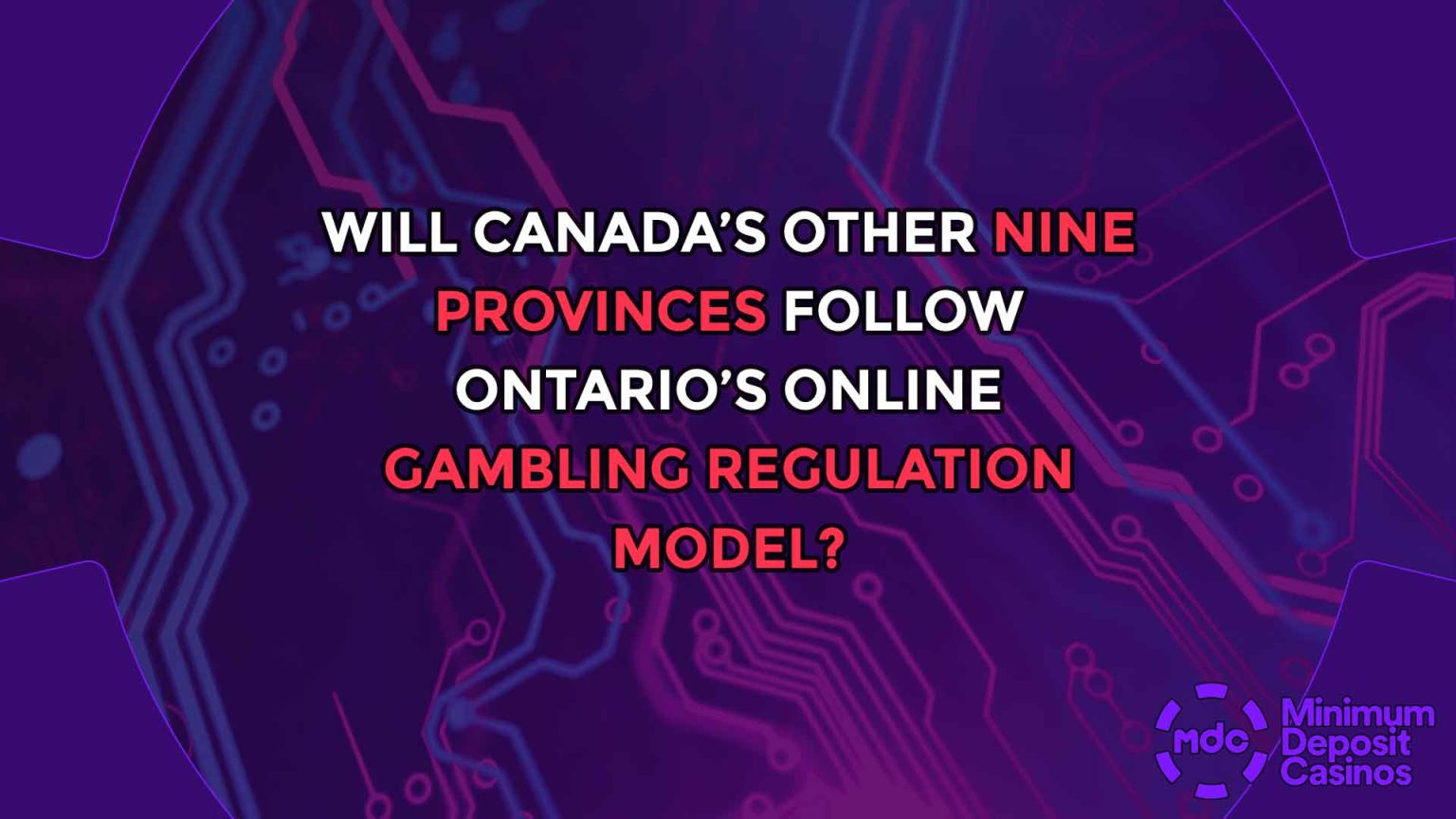 Give a warm welcome to these New Ontario Online Casinos